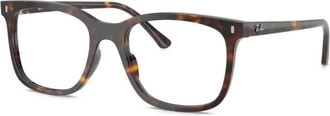Ray-Ban unisex, Accessoires, Brun, Taille: 51 MM Square Optical Frame