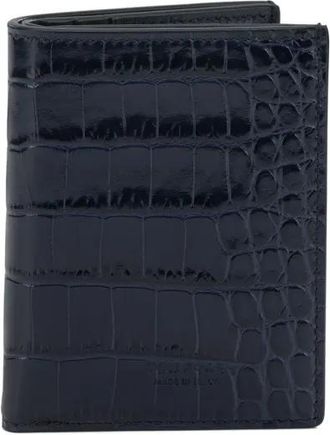 Tom Ford Portemonnaies - Exotic Line Folding Card Holder - Gr. unisize - in Schwarz - f&uuml;r Damen