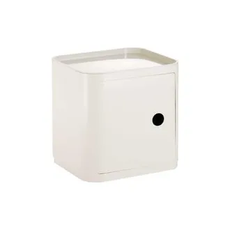 Kartell Rangement Componibili - Blanc - ABS - Designer Anna Castelli Ferrieri