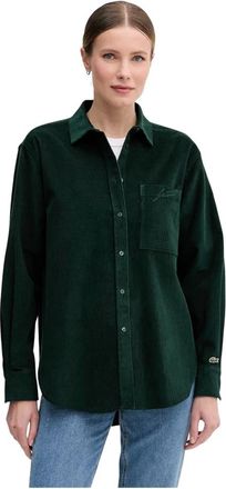 Lacoste Damen, Blusen & Hemden, Gr&uuml;n, SGr&ouml;&szlig;e