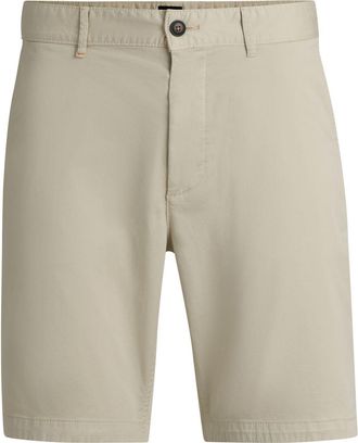 BOSS Chino-Slim-Shorts 10270650 01