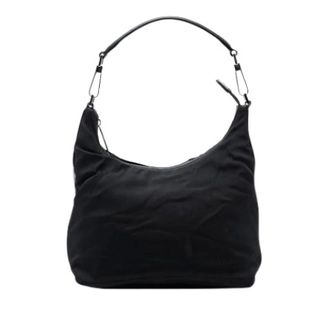 Gucci Sac bandouli&egrave;re Pre-owned en nylon - Femme - Pre-owned - Noir - Taille: ONE Size