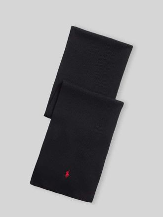 Polo Ralph Lauren Schal aus reiner Wolle mit Logo-Stitching