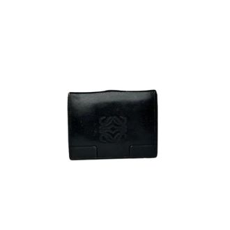 Loewe Portefeuille en cuir Pre-owned - Femme - Pre-owned - Noir - Taille: ONE Size