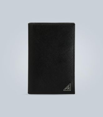 Prada Portemonnaie aus Saffiano-Leder