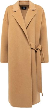 Alpha Studio Femme, Manteaux, Brun, Taille: 36 FR Cappotto M/L Pura Lana