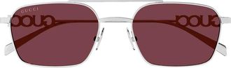 Gucci Sonnenbrille - - Accessories - unisex - Grau - 54 MM