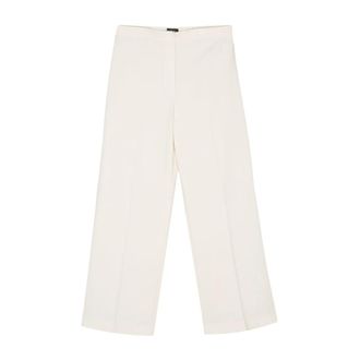 Theory Hosen mit weitem Bein zum &Uuml;berziehen - - Trousers - Damen - Beige - XS