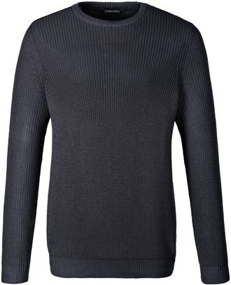Louis Sayn Rundhals-Pullover Louis Sayn blau