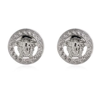Versace Ohrringe mit Medusa-Kopf - - Accessories - Herren - Grau - ONE SIZE