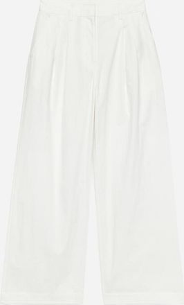Arket Bundfaltenhose -Weiß