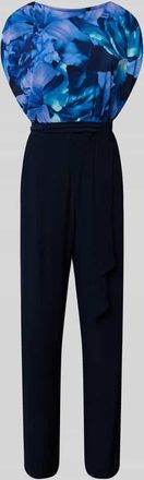 Swing Jumpsuit mit Rundhalsausschnitt