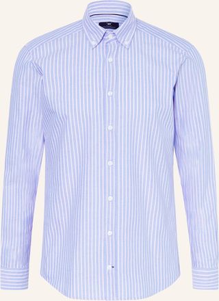 Strokesman's Strokesmans Oxfordhemd Regular Fit blau