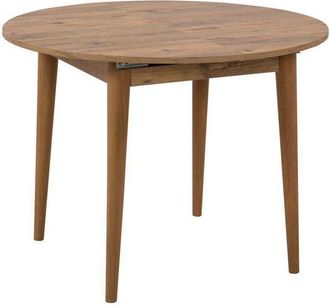 Hanah Home Hanah Home - Table repas en agglom&eacute;r&eacute; avec allonge Vina