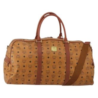 MCM unisex, Pre-owned, Brun, Taille: ONE Size Sac Boston Pre-owned
