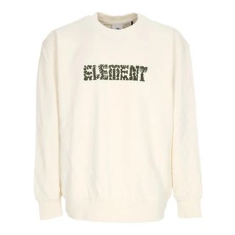 Element Cornell Cipher Rundhalspullover - - Sweatshirts & Hoodies - Herren - Wei&szlig; - S