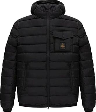 RefrigiWear Homme, Vestes, Noir, Taille: XL Giubbino