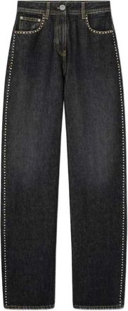 Versace Pantalon en jean clout&eacute;