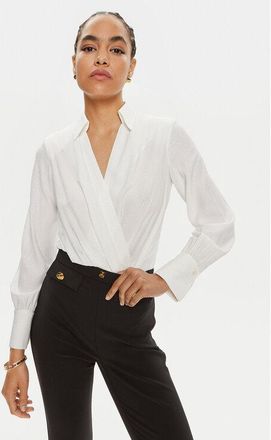 Elisabetta Franchi Body CB-007-46E2 Weiß Regular Fit