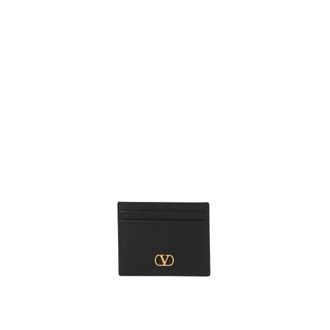 Valentino Garavani Femme, Accessoires, Noir, Taille: ONE Size Porte-cartes Pochette Signature
