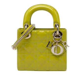 Dior Pre-owned Lady Mini Bag - - Pre-owned - Damen - Gelb - ONE SIZE