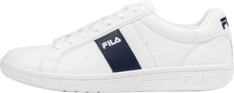 Fila Herren Crosscourt LINE Sneaker, White Navy, 43 EU Weit