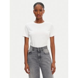 Guess T-Shirt 5RGI02 6298A Wei&szlig; Regular Fit