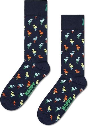 Happy Socks Flamingo Sock (DE/NL/SE/PL, Numerisch, 36, 40, Regular, Regular, Mehrfarbig)