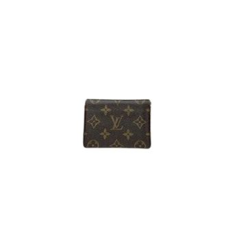 Louis Vuitton Portefeuille en cuir Pre-owned - Femme - Pre-owned - Brun - Taille: ONE Size