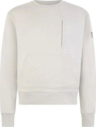 Herno Homme, Sweatshirts et sweats &agrave; capuche, Gris, Taille: XL SweaT-shirt &agrave; panneaux