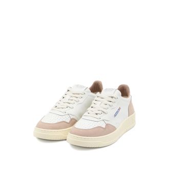 Autry Medalist Suede-panel Low-top Sneakers