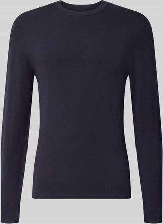 Mc Neal Strickpullover mit geripptem Rundhalsausschnitt