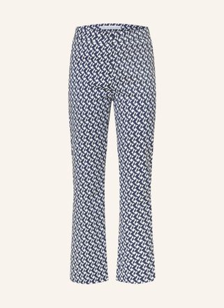 Raffaello Rossi Raffaello Rossi 7/8-Hose Maika Aus Jacquard blau