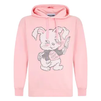Moschino Herren, Sweatshirts & Hoodies, Rosa, XSGr&ouml;&szlig;e
