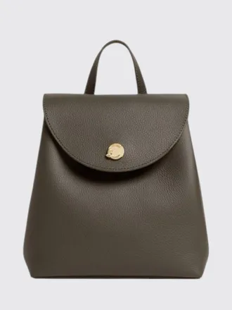 Coccinelle Mini sac &agrave; dos Nikla en cuir foulonn&eacute; avec fermoir &agrave; rabat