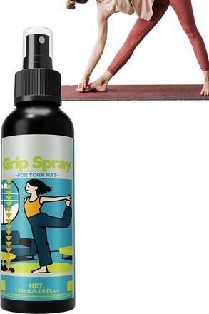 Generic Rutschfeste Yogamatten-Spray, rutschfester Spr&uuml;hnebel, rutschfeste Trainingsl&ouml;sung, Reibungsverst&auml;rker, Workout-, Gymnastikhilfe, Stangen-Voltigieren,