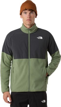 The North Face Herren Glacier Heavyweight Full Zip Jacke, Bark Mist/Asphalt Grey, S