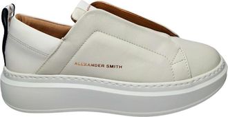 Alexander Smith Femme, Chaussures, Blanc, Taille: 36 EU Wembley Baskets