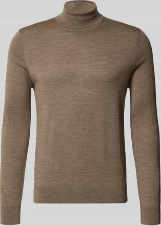 Profuomo Slim Fit Rollkragenpullover aus Wolle