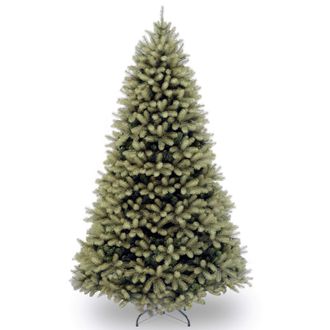 National Tree Company Feel Real Artificial Christmas Tree Downswept Douglasie, 2,1 m, Polyvinylchlorid, Grün, 55 inches