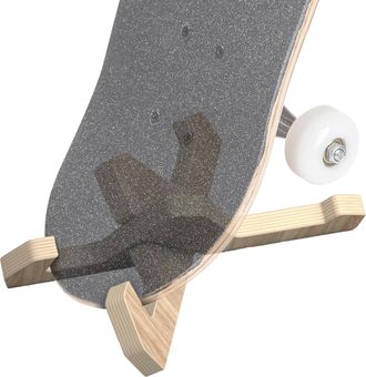 Generic Skateboard Rack - Wooden Skateboard Stand, Display Rack, 1 Pair Snowboard Ra-ck Wall Mount | Snowboard Hardware for Enthusiasts and Collectors, Family