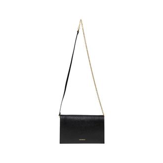 Coccinelle Femme, Sacs, Noir, Taille: ONE Size Sac bandoulière en cuir noir