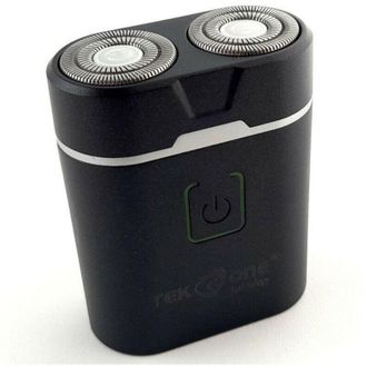 Trade Shop Trade Shop Traesio - Trade Shop - mini rasoio 2 electrische testine recaricabile waterproof mod. 6558