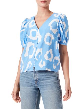 Object Objjacira S/S V-Neck Top Noos