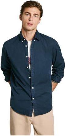 Pepe Jeans London Manley Chemise, Bleu (Dulwich Blue), XL Homme