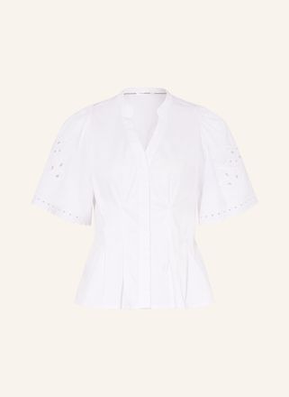 Co'Couture Cocouture Bluse Mit Stickereien weiss
