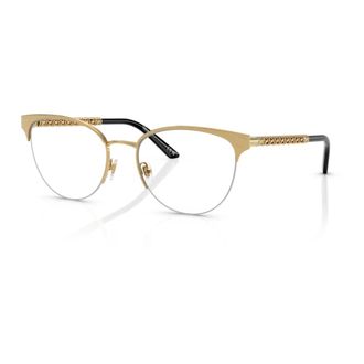 Versace unisex, Accessoires, Jaune, Taille: 53 MM Montures de Lunettes Or en Style VE 1297