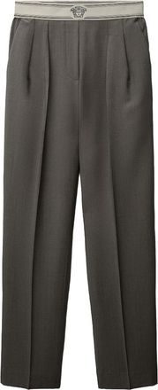 Versace Pantalons D&eacute;contract&eacute;s - Gris Clair