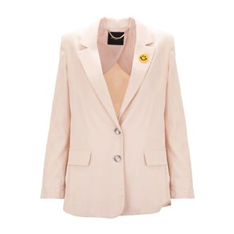 Nenette Einknopf-Blazer - - Jackets - Damen - Rosa - S