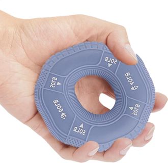 Generic Silikon Grifftrainer - Achteckiger Handtrainer f&uuml;r Fingerst&auml;rke, Muskelaufbau und Rehabilitation | Robuste Kraftschleifringe f&uuml;r das Training von